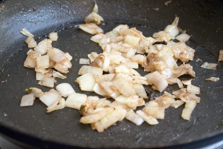 Rice Cooker Parsi Caramelised Onion Rice Recipe | Hint of Helen