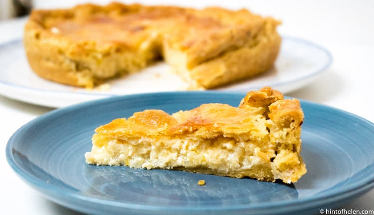 Lancashire Cheese And Onion Pie Recipe | Hint of Helen