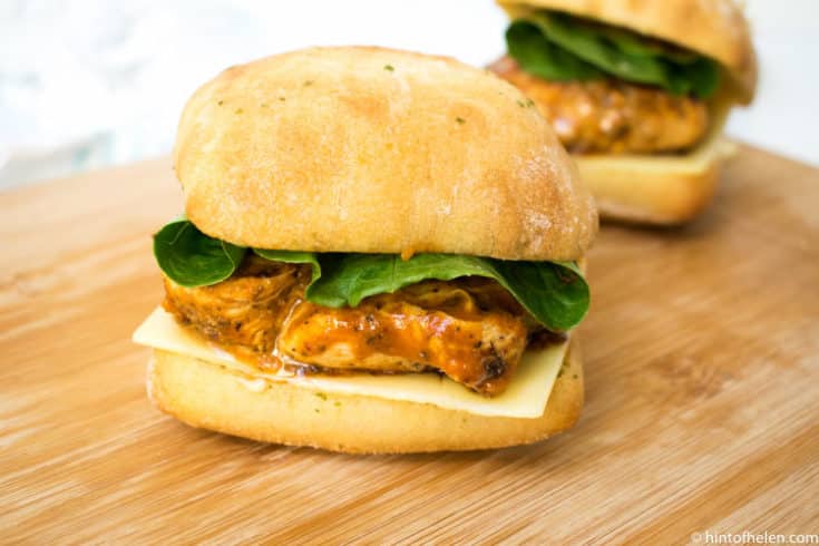 Homemade Nando's Burger Recipe | Hint of Helen