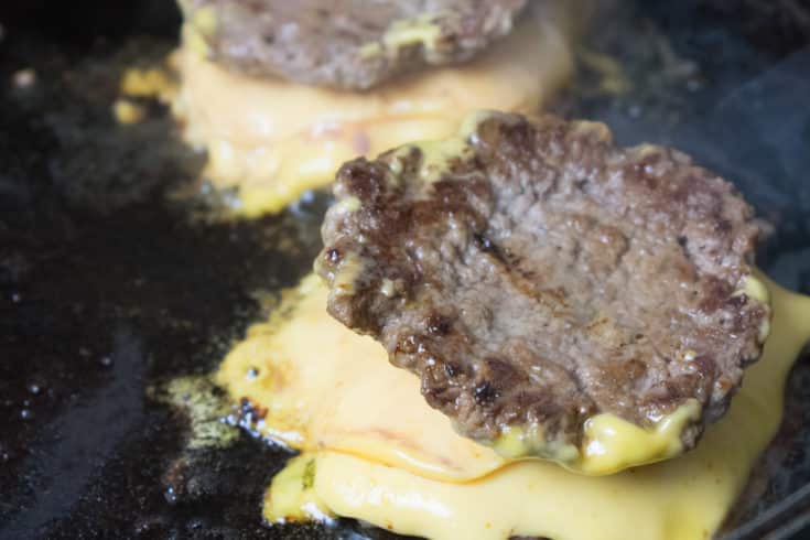 Five Guys Burger Recipe | Fakeaway Cheeseburger | Hint Of Helen