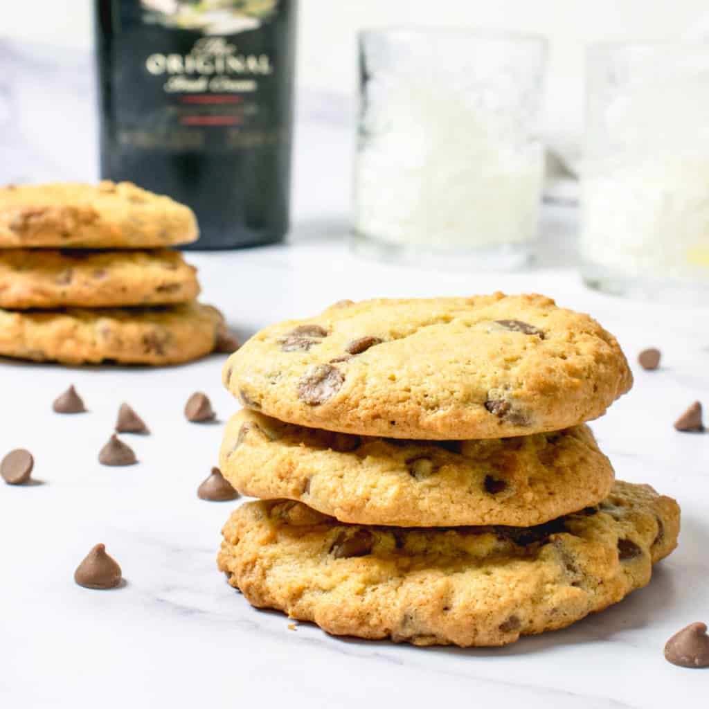 Baileys Cookies With Chocolate Chips Recipe | Hint Of Helen