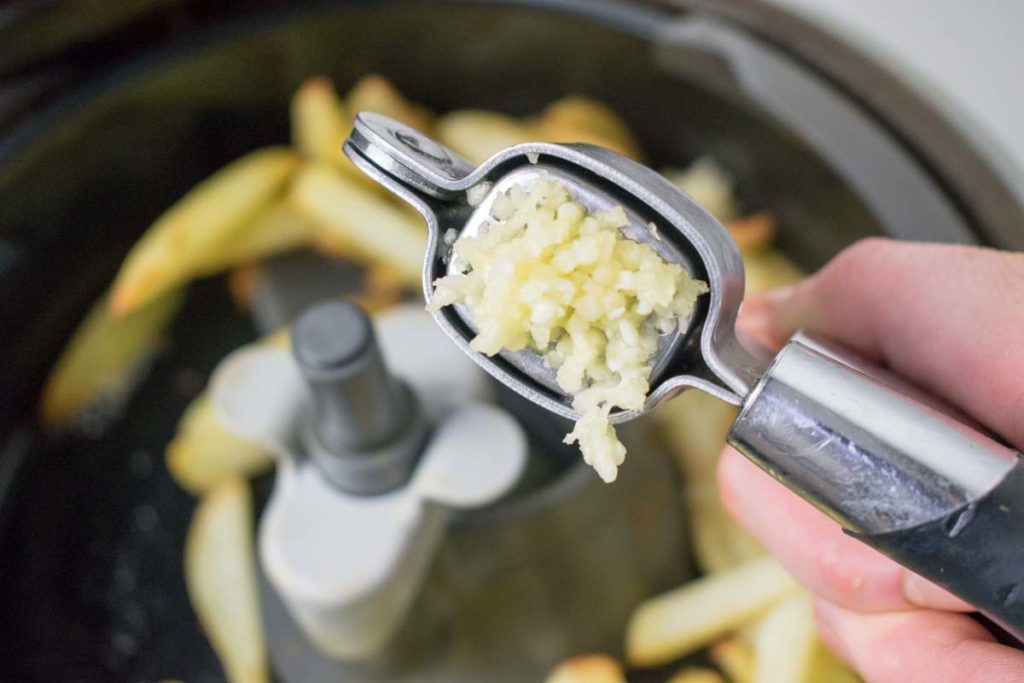 Actifry Garlic Fries Recipe | Actifry Side Dishes | Hint Of Helen