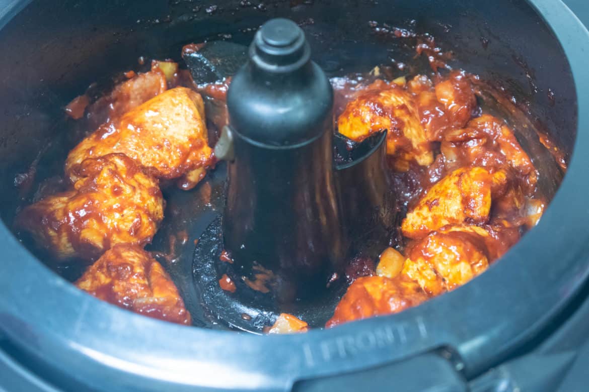 Actifry Hunters Chicken Recipe| BBQ Chicken & Bacon | Hint Of Helen