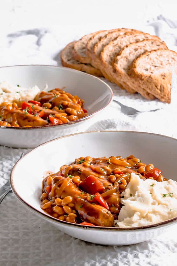 Sausage & Bean Stew Recipe | Easy & Delicious | Hint Of Helen