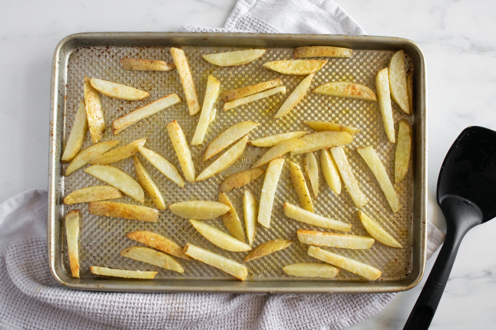 Skin on Fries (Oven Baked) Recipe | Easy Homemade | Hint Of Helen