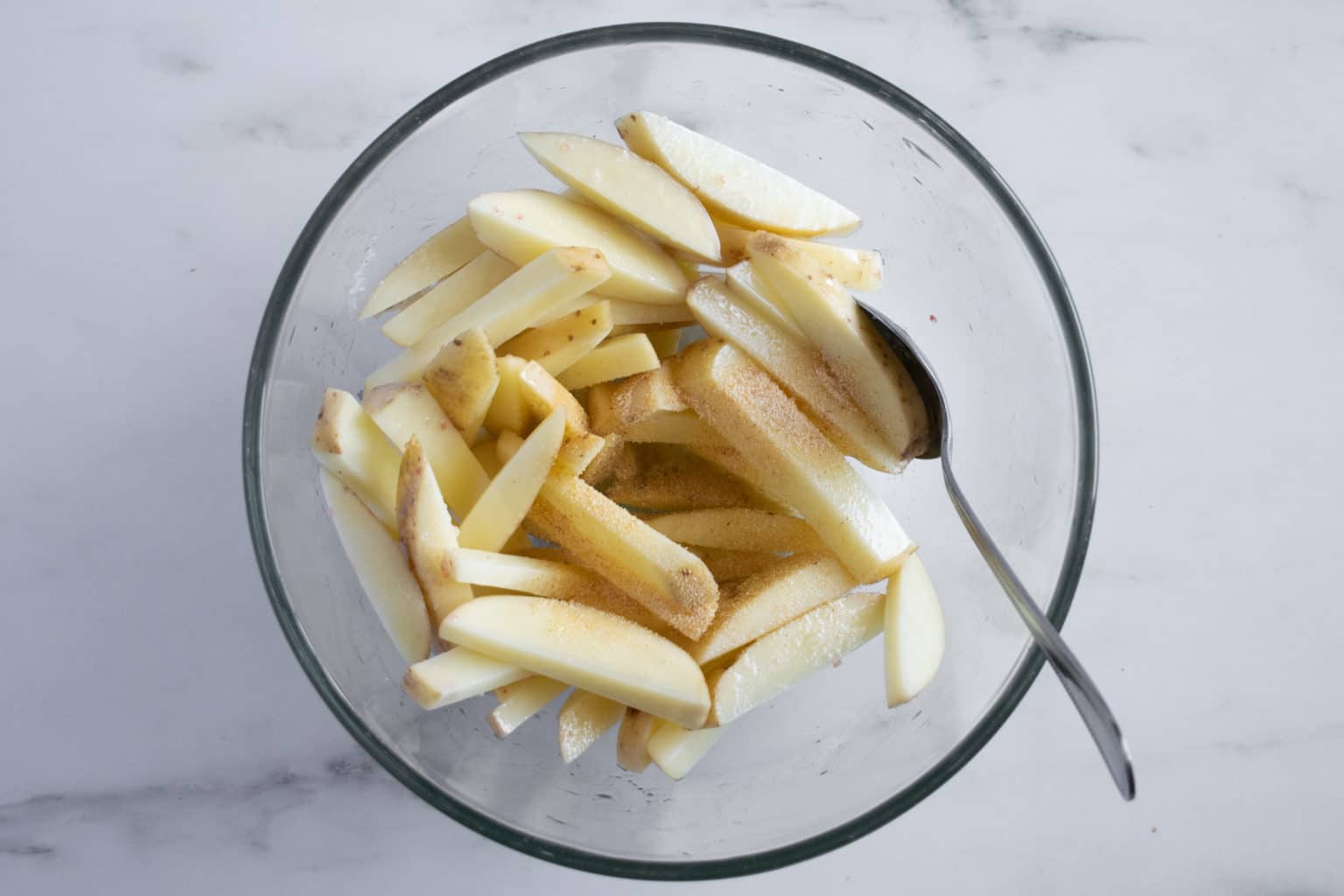 Skin on Fries (Oven Baked) Recipe | Easy Homemade | Hint Of Helen