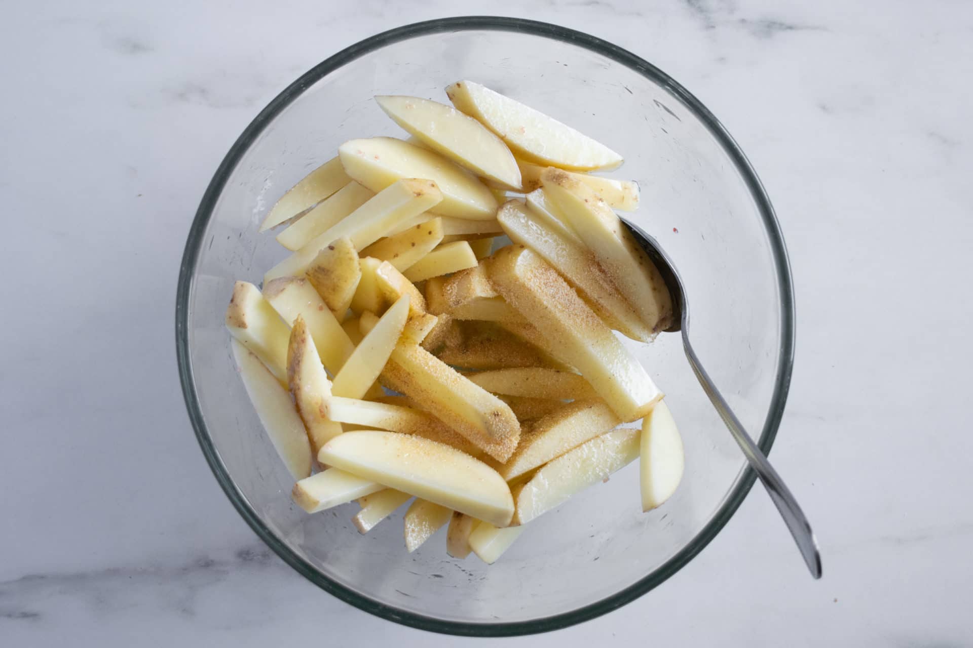 Skin on Fries (Oven Baked) Recipe | Easy Homemade | Hint Of Helen