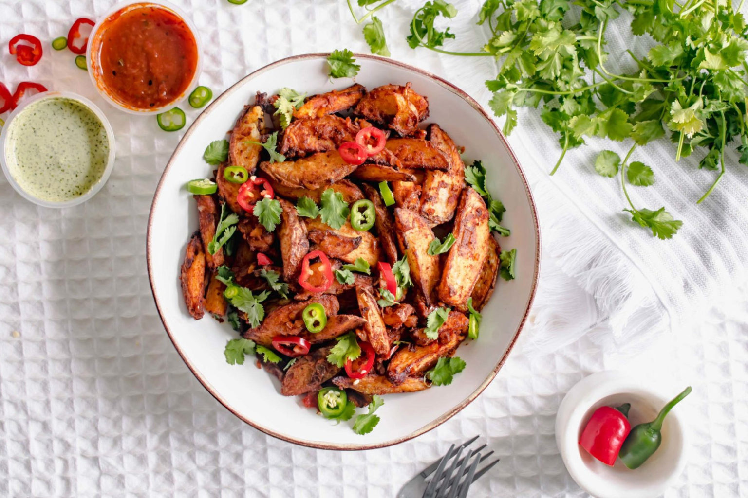 Masala Fries Recipe | Easy & Guilt Free | Hint Of Helen