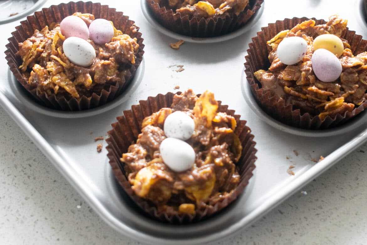 Chocolate Cornflake Cakes Recipe | Easy & Delicious | Hint Of Helen