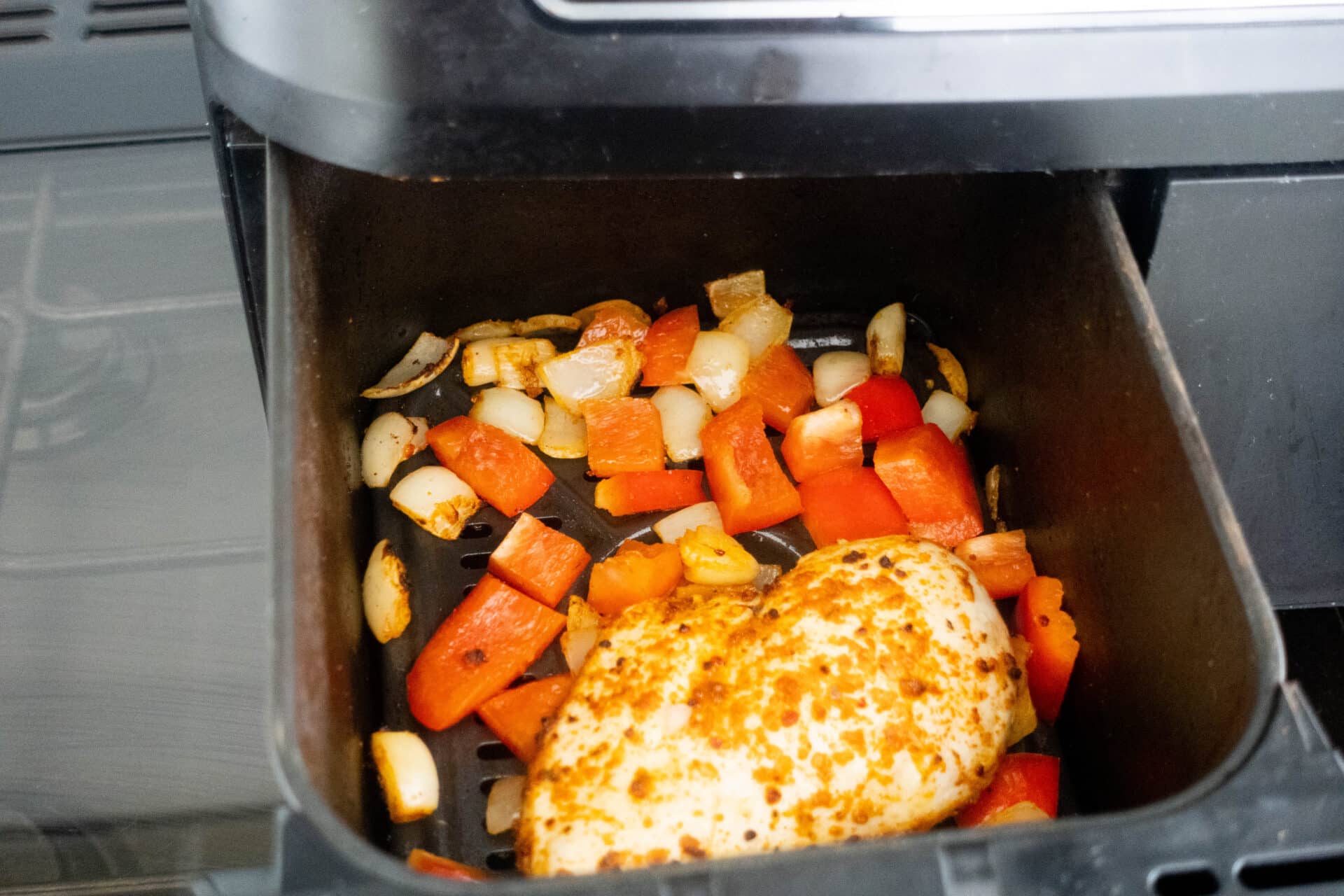 Peri Peri Chicken Wraps & Chips | Ninja Dual Air Fryer | Hint Of Helen