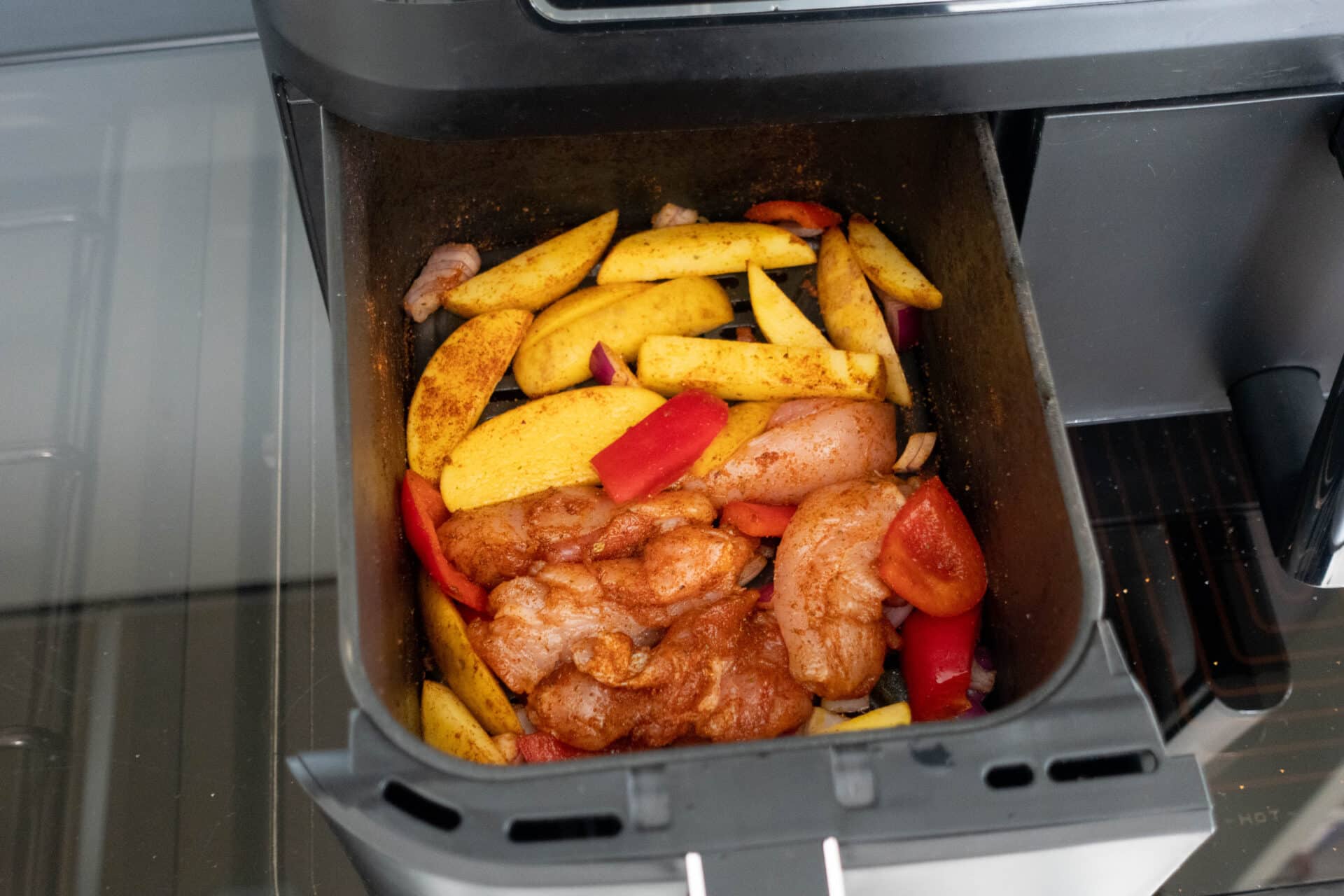 Nandos Loaded Chicken Chips | Air Fryer | Hint Of Helen