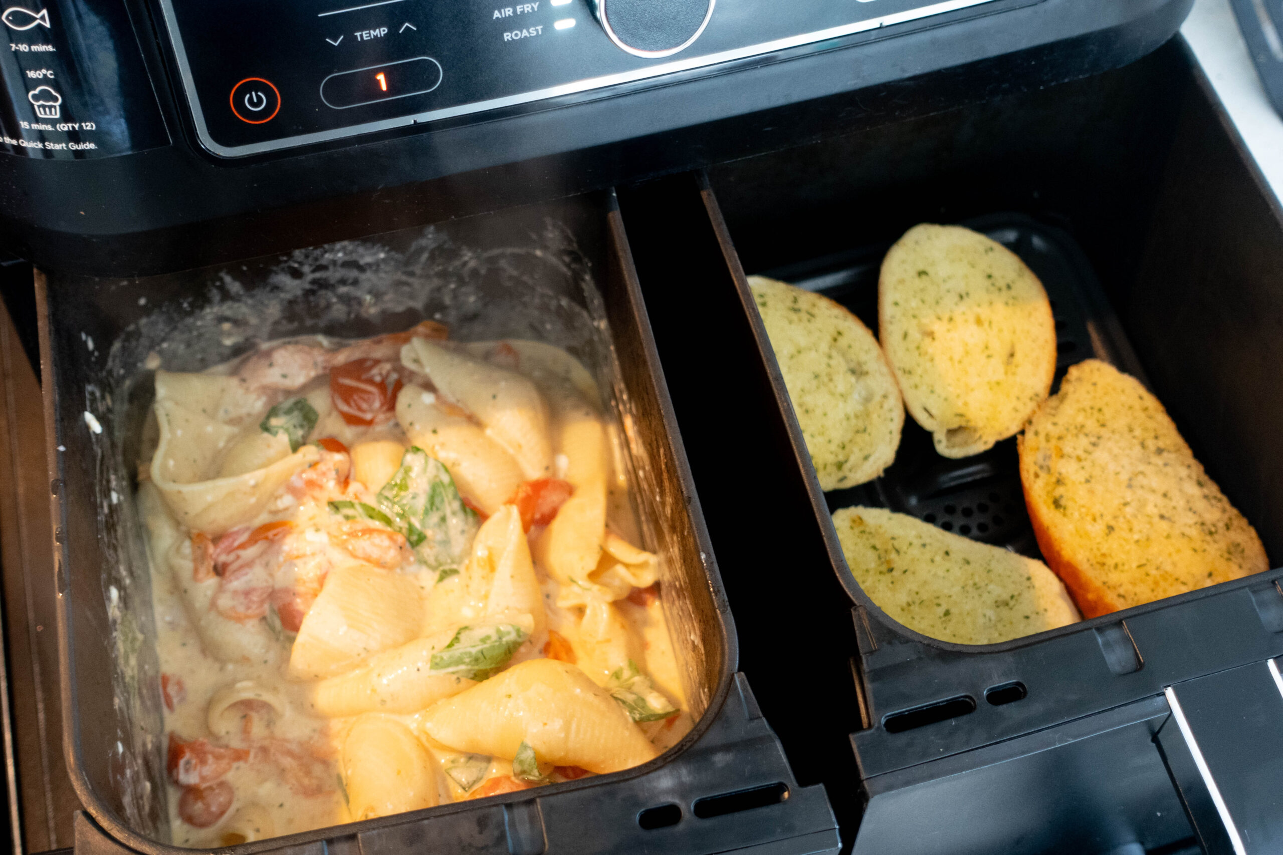 Tomato & Feta Pasta | Ninja Dual Air Fryer Recipe | Hint Of Helen