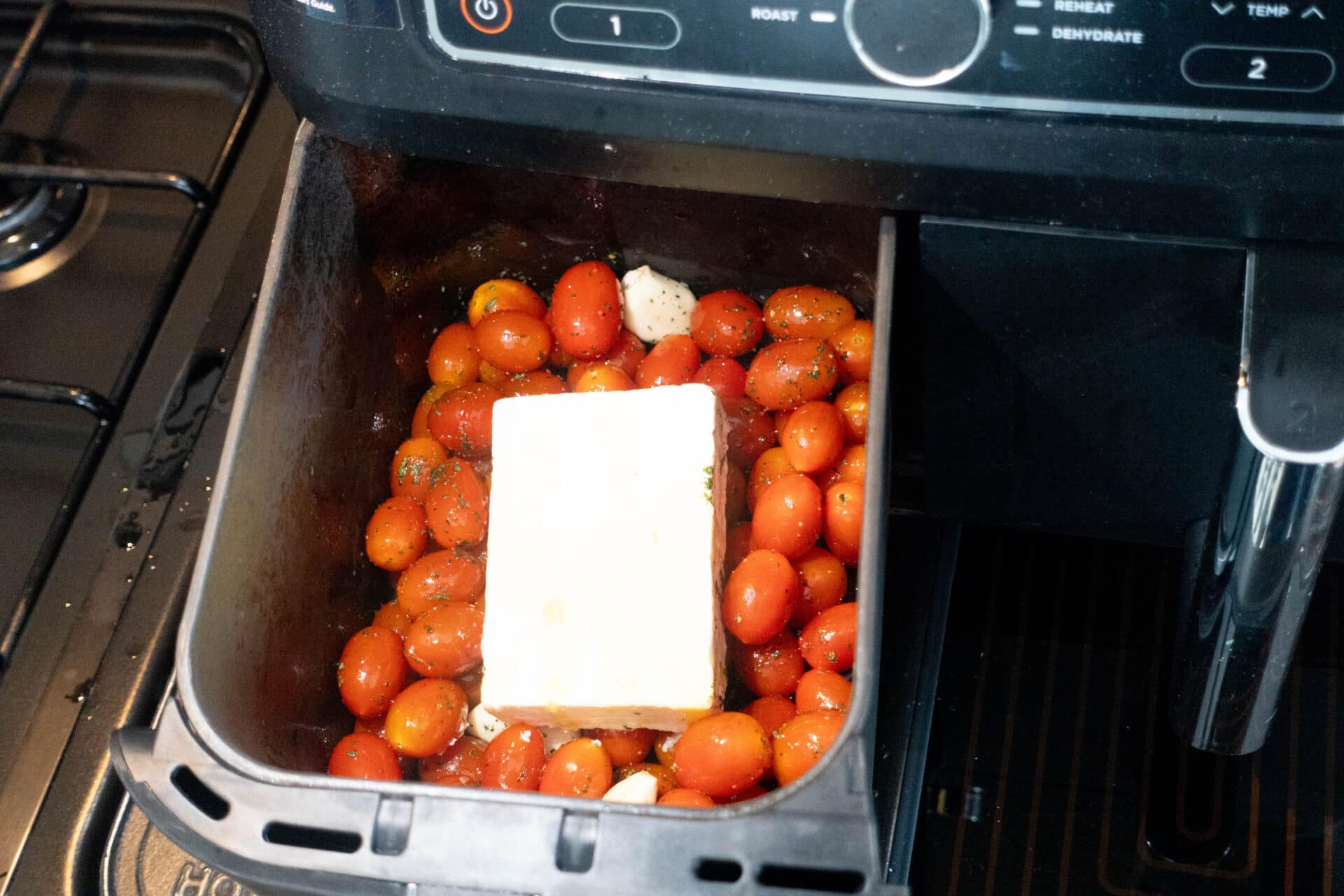 Tomato & Feta Pasta | Ninja Dual Air Fryer Recipe | Hint Of Helen