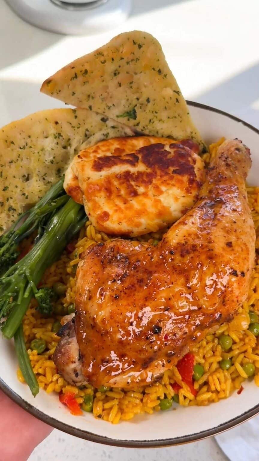 Nandos chicken & rice | Hint Of Helen