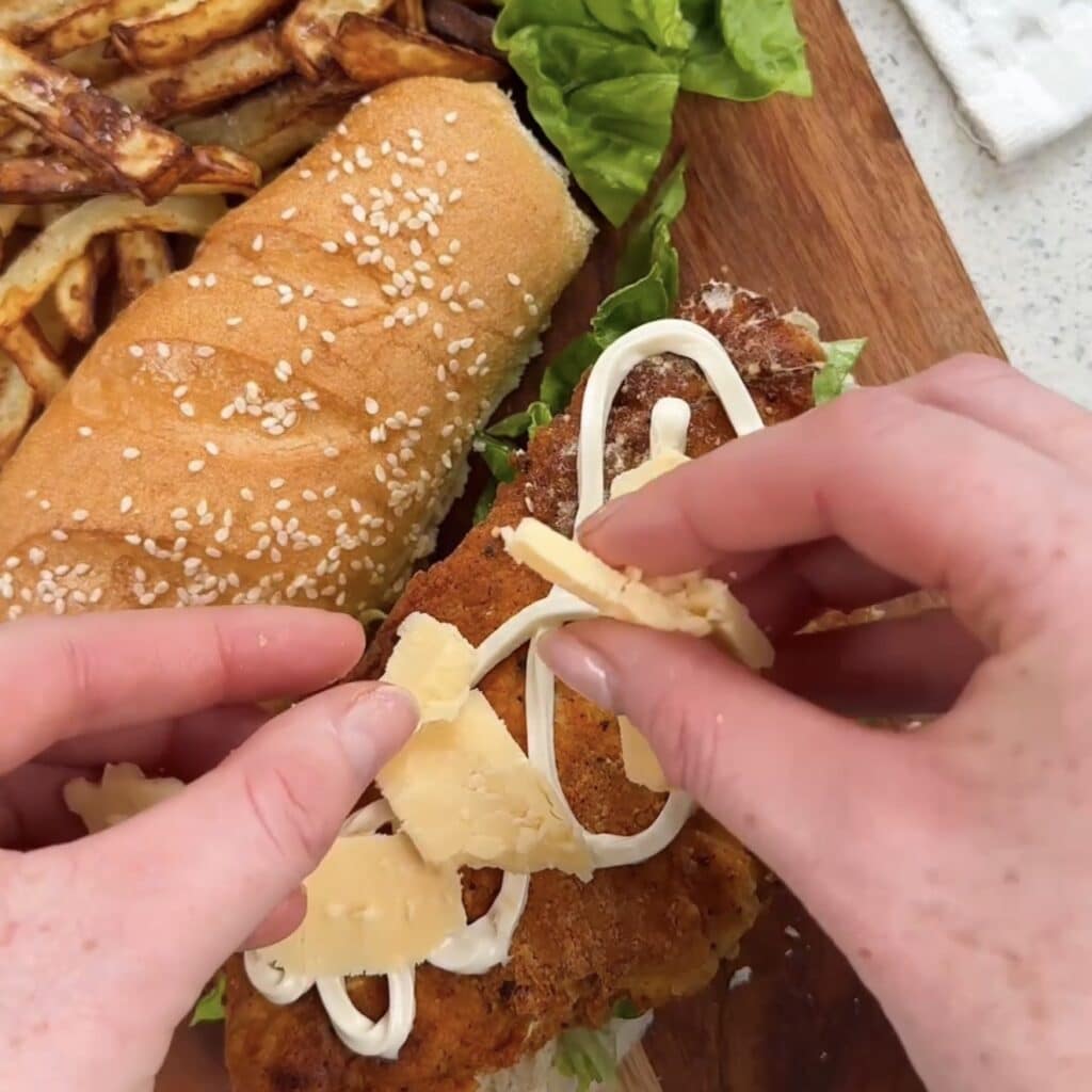 Garlic Parmesan Sub (KFC Style) Recipe | Hint Of Helen